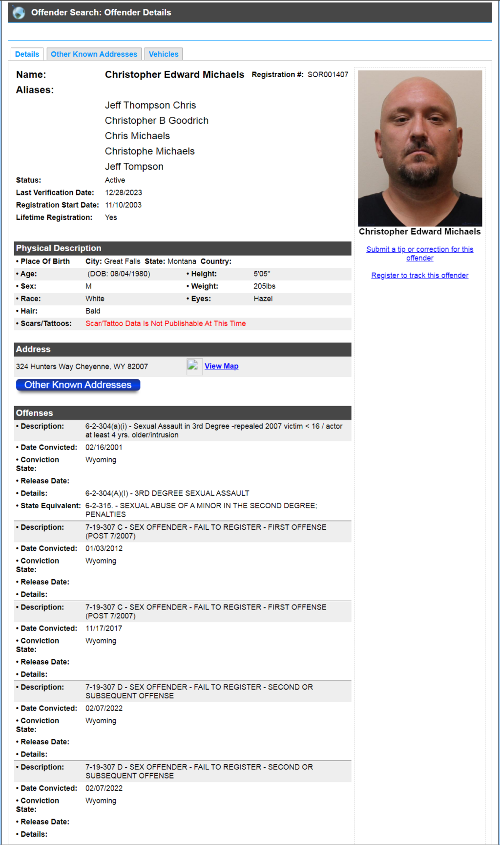 Christopher Edward Michaels – NetPredators